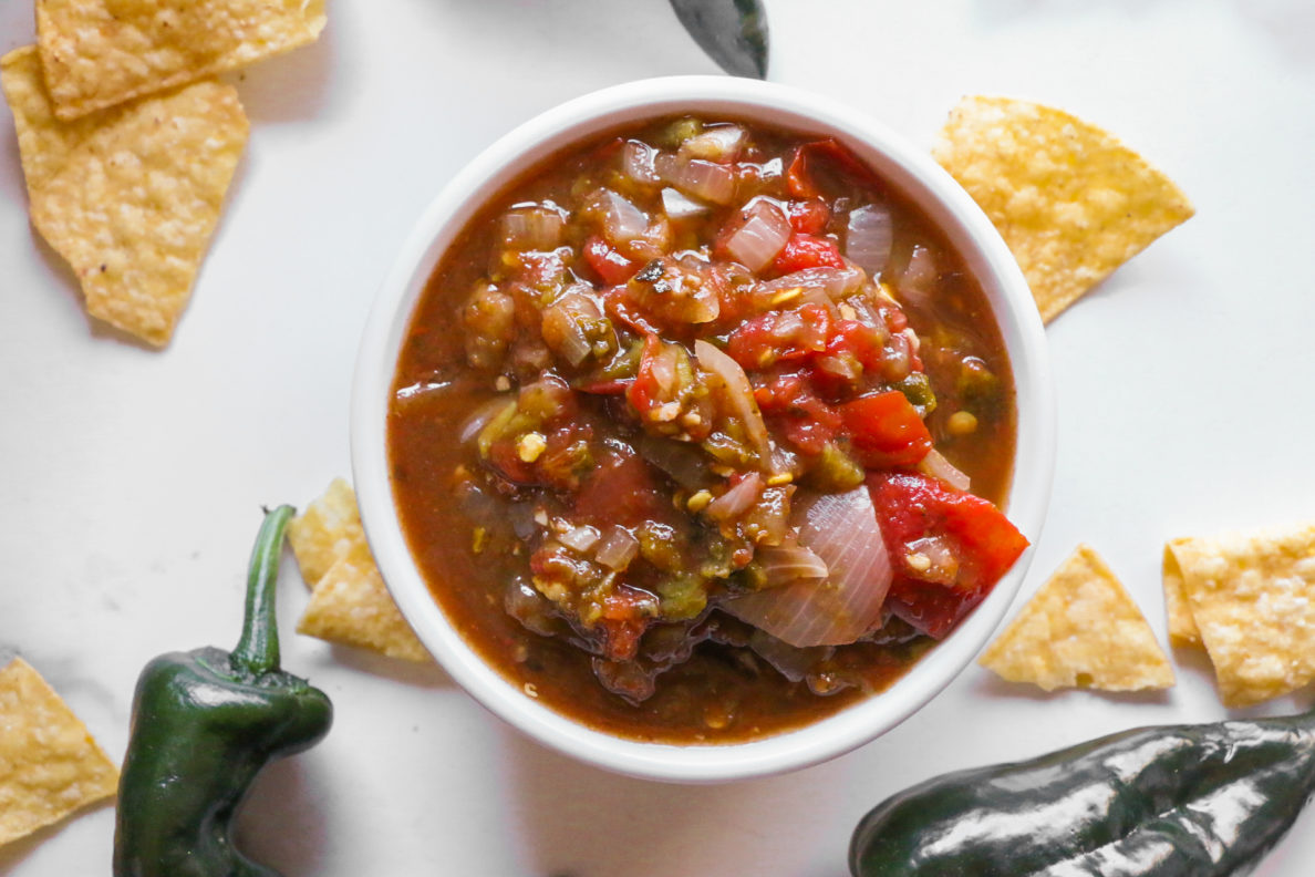 Roasted Poblano Salsa - Lepp Farm Market