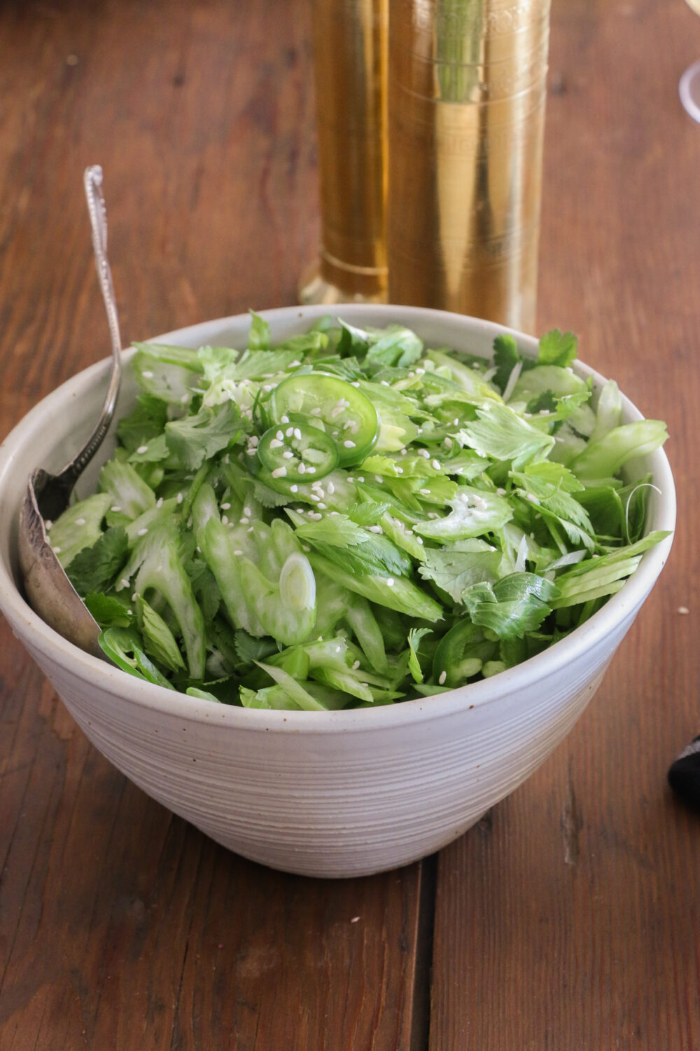 Celery Salad With Cilantro - Lepp Farm Market