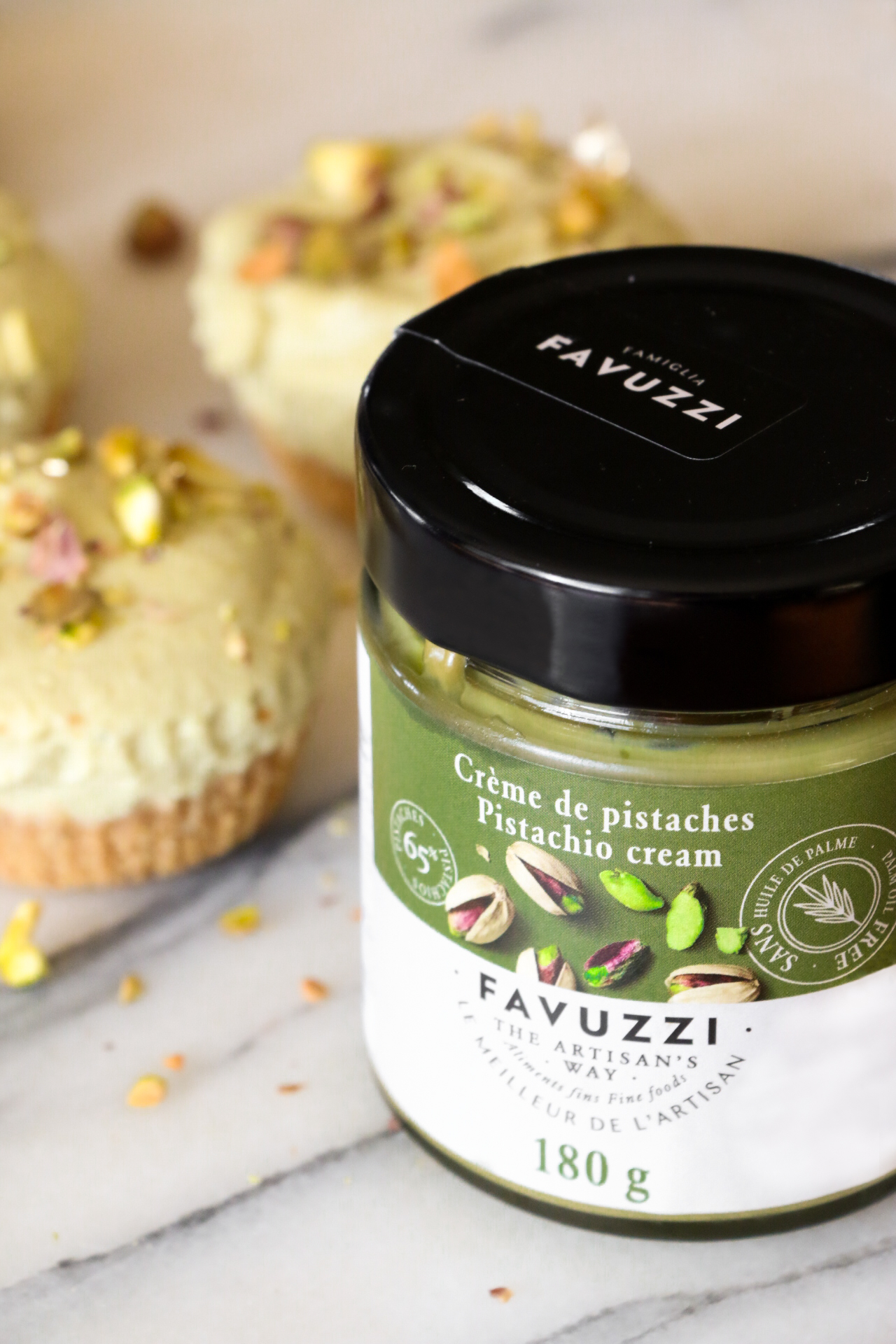 Mini Favuzzi Pistachio Cream Cheesecakes - Lepp Farm Market